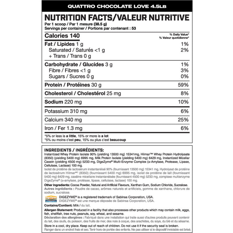 Home Magnum Quattro 4.5lb-4.85lb (58 Servings)